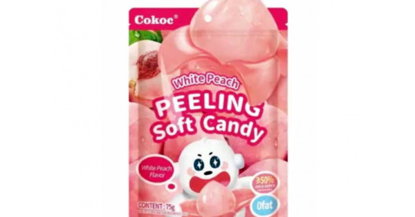 Cokoc Peelable Gummies White Peach 75g
