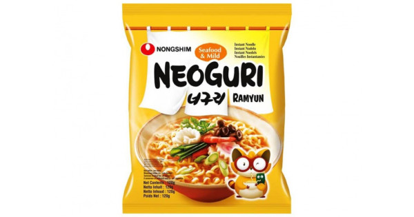 NONGSHIM Neoguri Ramyun Seafood Mild 120g